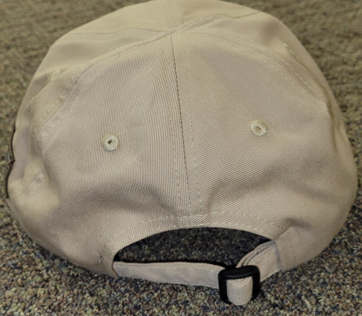 Khaki Military Hat w/ Flag – Visalia Rawhide Official Store