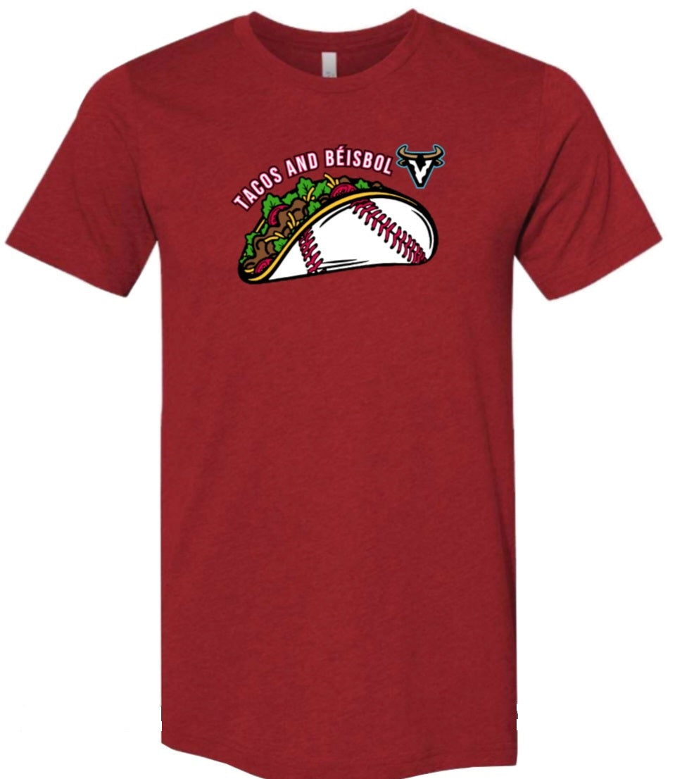 Tacos & Beisbol Toro Shirt – Visalia Rawhide Official Store